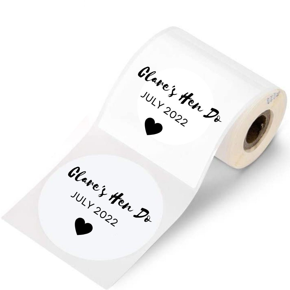 Hen Do Sticker Hen Party Sticker Personalised Sticker - Etsy UK