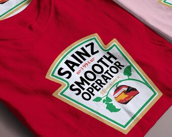 Carlos Sainz Smooth Operator Meme T Shirt Formula 1 - Etsy