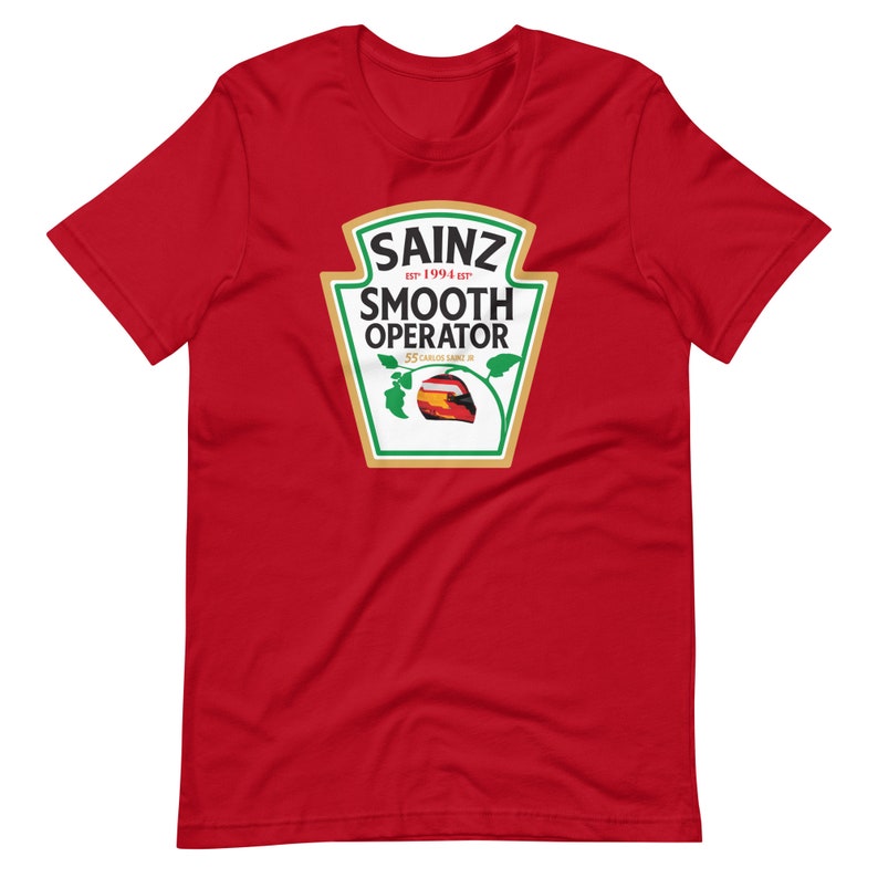 SAINZ Smooth Operator Shirt, Carlos Sainz F1 Shirt, Formula 1 Gear ...