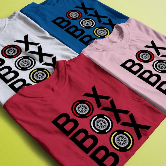 BOX BOX BOX Shirt Formula 1 Tshirt F1 Merch Pit Lane | Etsy