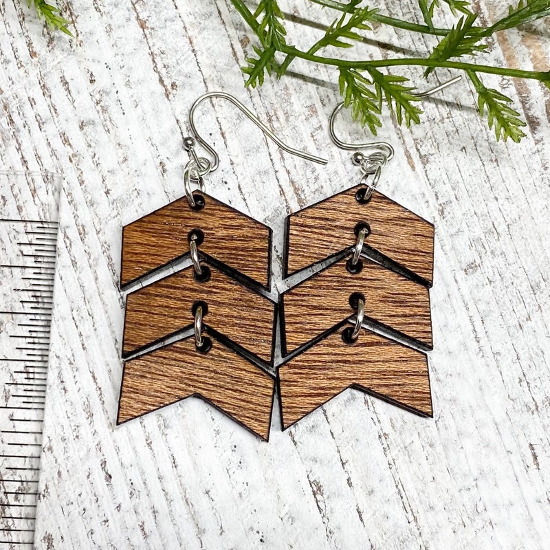 Chevron Wood Arrows - Etsy
