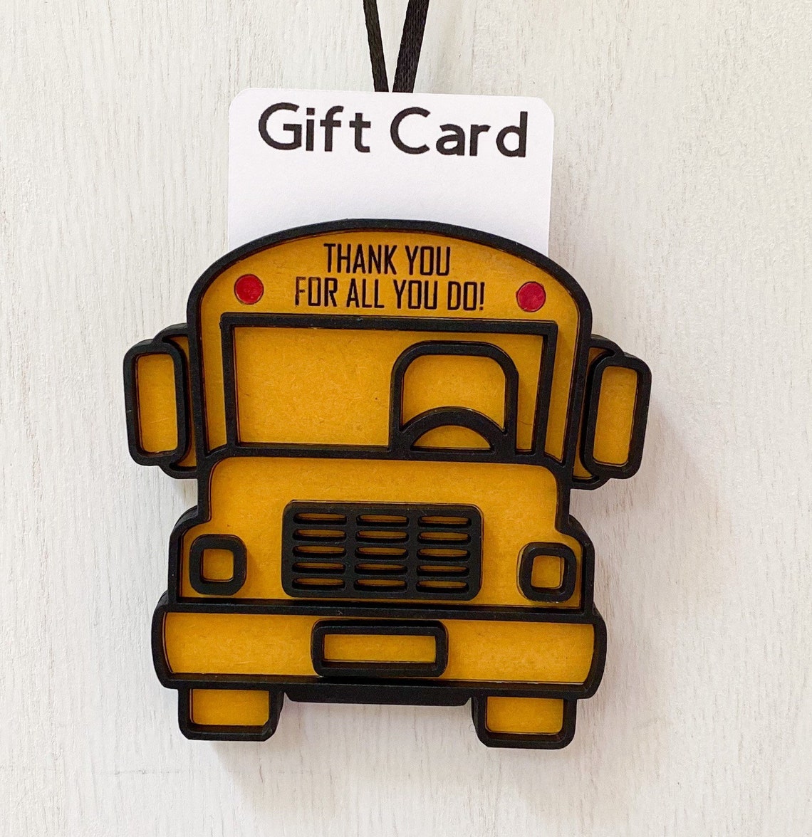School Bus Driver Ornament and Gift Card Holder Bus Driver | Etsy