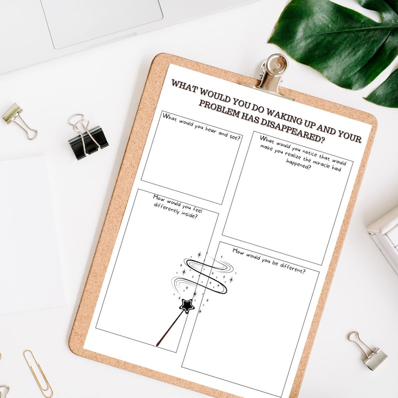 Solution Focused Therapy Miracle Question Counselling Therapy ...