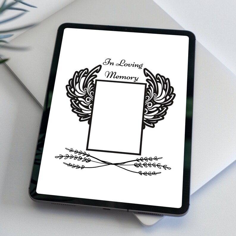 In Loving Memory Frame Ornaments Svg Memorial Svg Sympathy - Etsy In Loving Memory Frame Ornaments Svg Memorial Svg Sympathy - Etsy