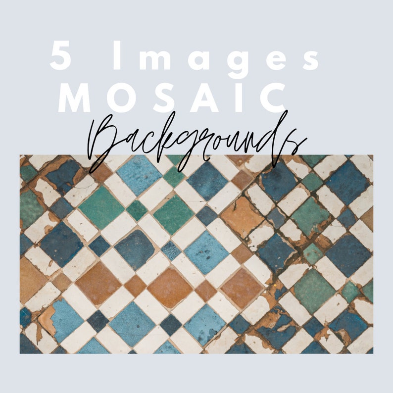 Virtual Background for Zoom Wallpaper Mosaic Stone Backdrops - Etsy