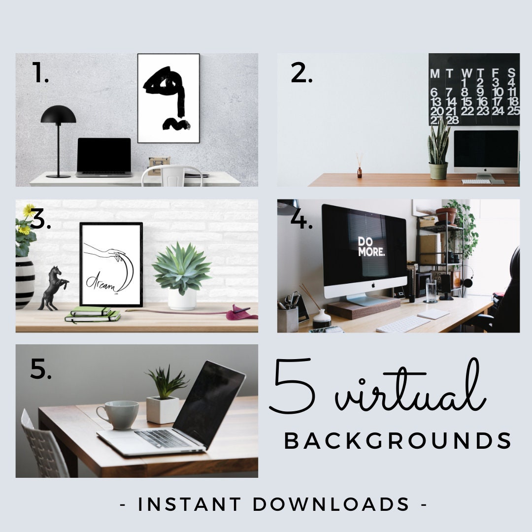Virtual Background for Zoom, Wallpaper Desk Space Backdrops, Home ...