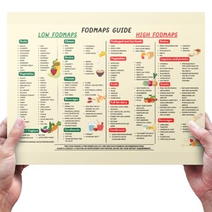 FODMAP Food List, IBS Diet Guide (digital Download) - Etsy