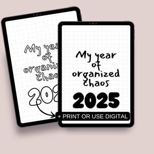 Printable Cover Pages, 2025 Journal Title Pages, Printable Journal Page ...