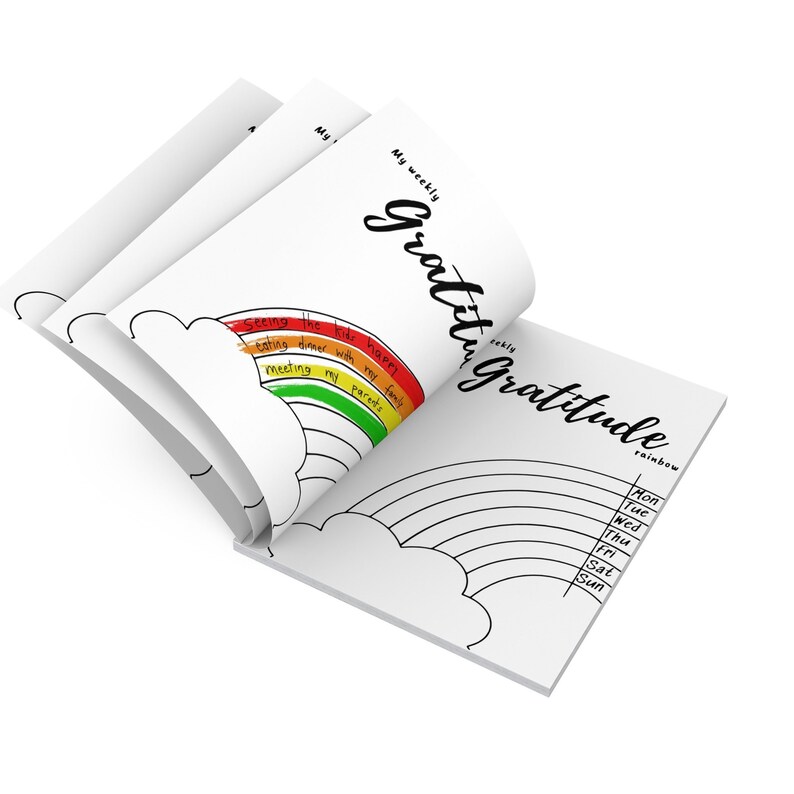 Gratitude Journal Printable Gratitude Log Sun Sunshine Ray - Etsy Australia