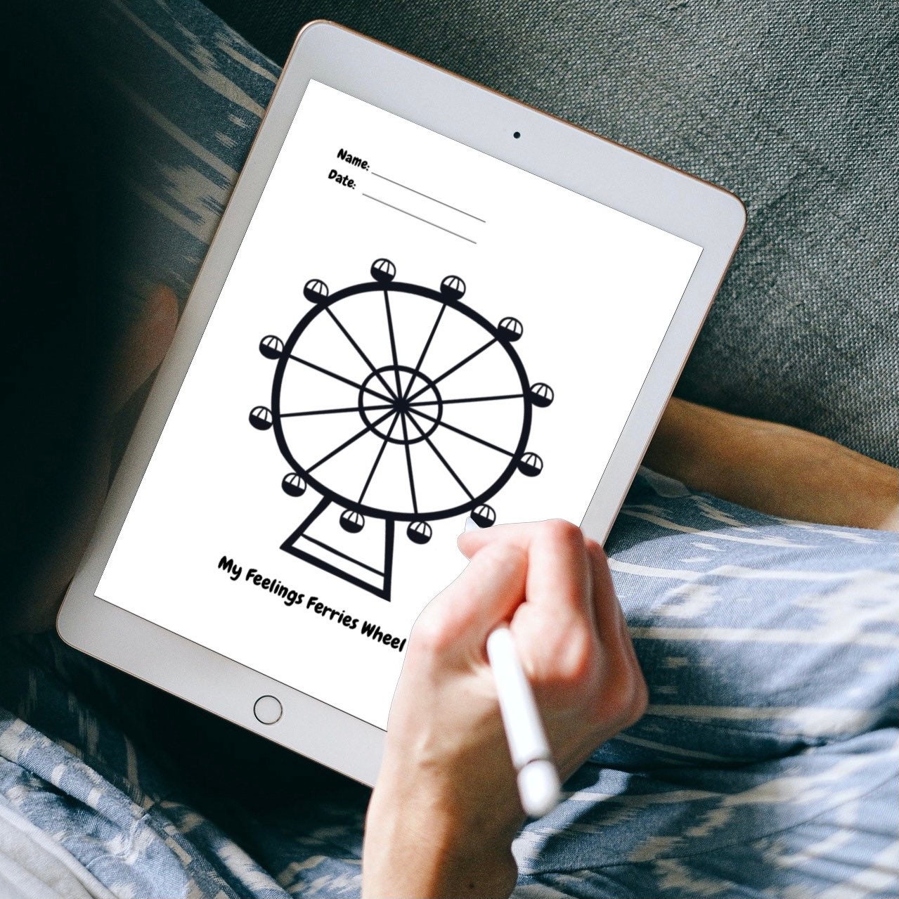 Feelings List Wheel, Feelings Color Wheel Frame, Emotions Wheel ...