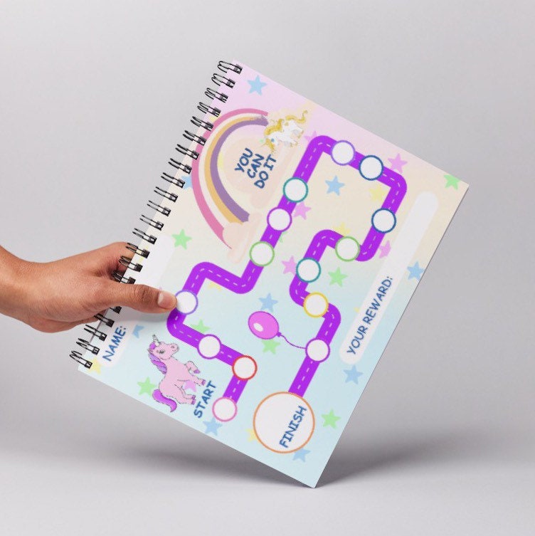 Printable Kids Reward Chart, Unicorn Girls Daily Chore Charts, Kids ...