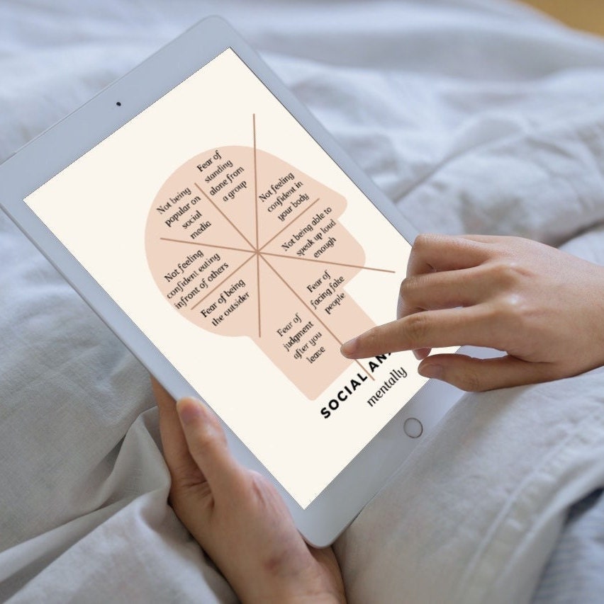 Emotion Wheel Pdf, Group Therapy Worksheet, Mental Health Template ...