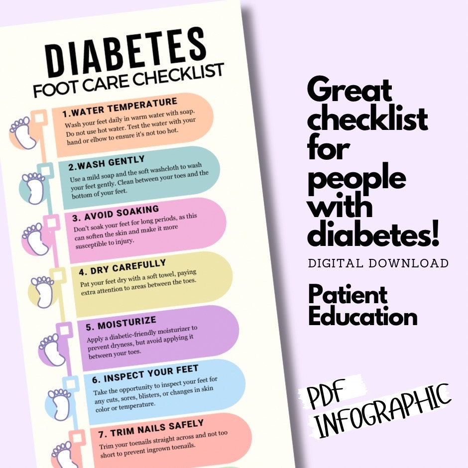 Diabetic Foot Care Posters