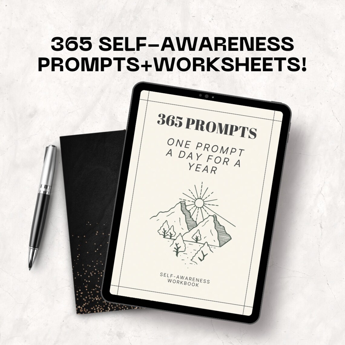 365 Self Awareness Prompts Journal, Writing Prompts, Deep Thought ...