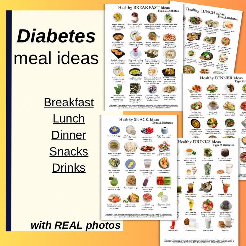 Diabetes Meal Ideas, Diabetic Food Chart, Diabetic Diet Sheet, Diabetic ...