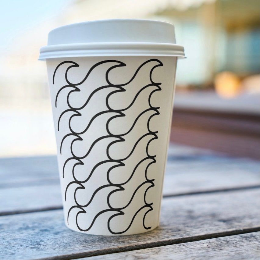 Clip Art & Image Files Ocean waves svg Vector simple wave Ocean gift ...