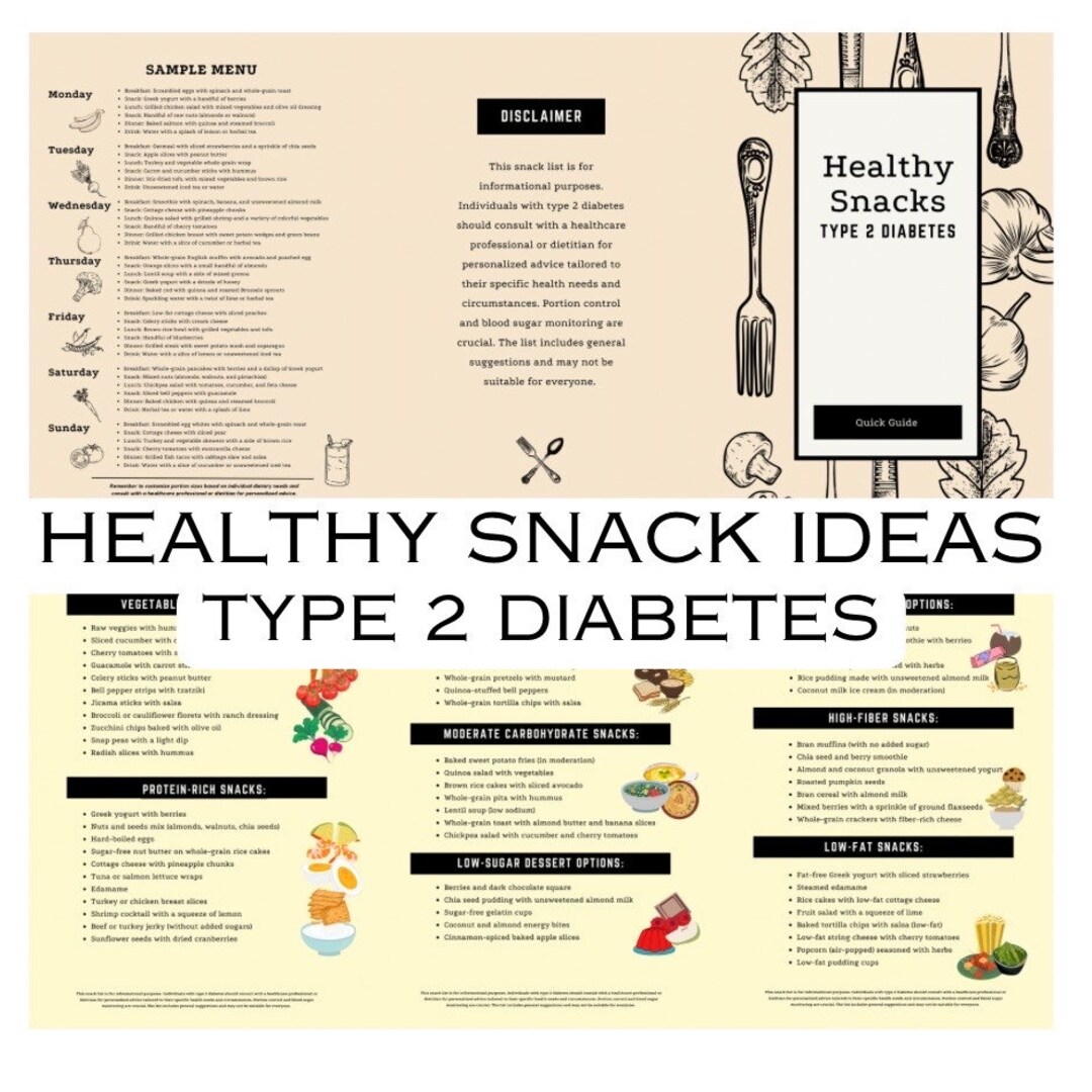 Diabetic Snacks List, Diabetes Food List, Diabetes Snack Ideas ...