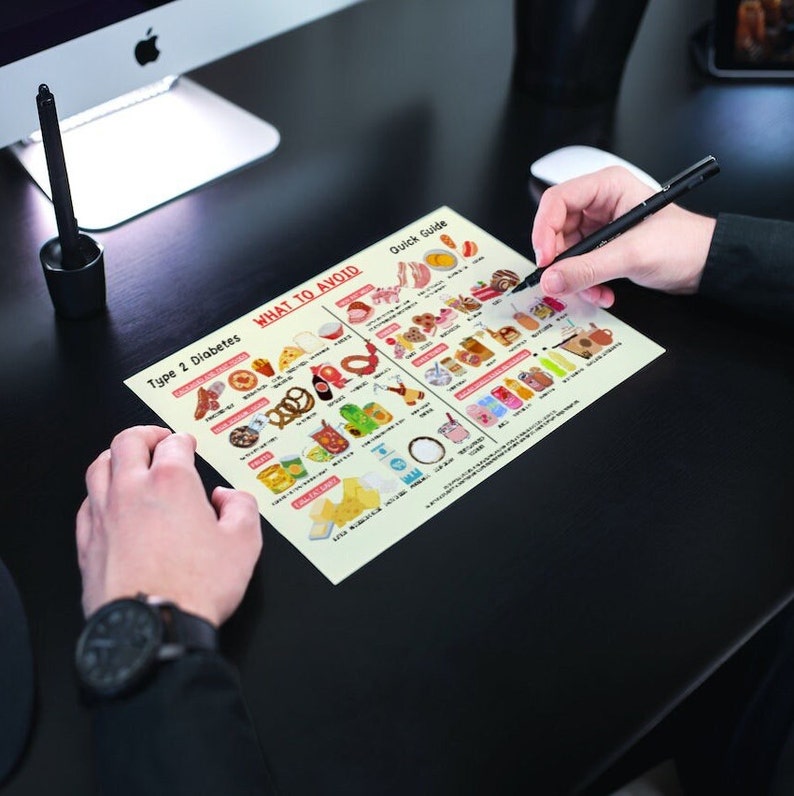 Diabetes Food List, Diet Sheet Quick Guide, Patient Education, Food ...