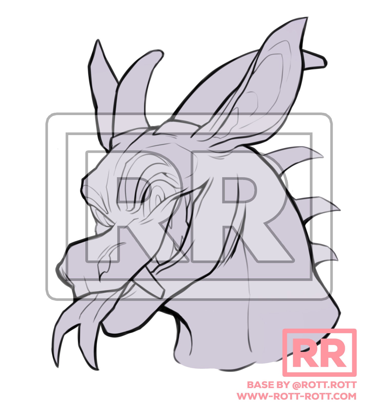 Dragon Chibi Base | 11-14 - Etsy