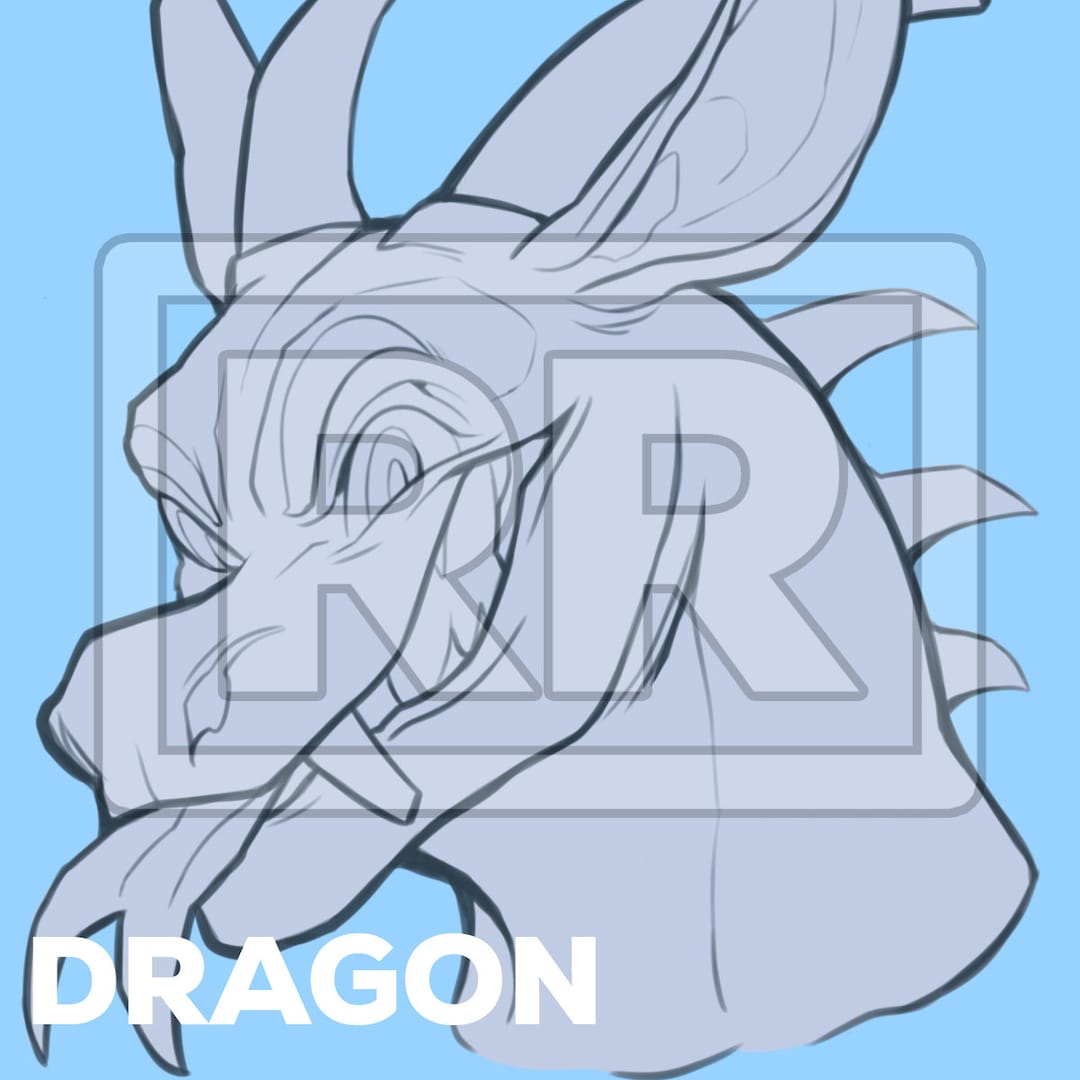 Dragon Chibi Base | 11-14 - Etsy