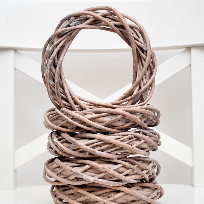 Wicker Wreath - Etsy