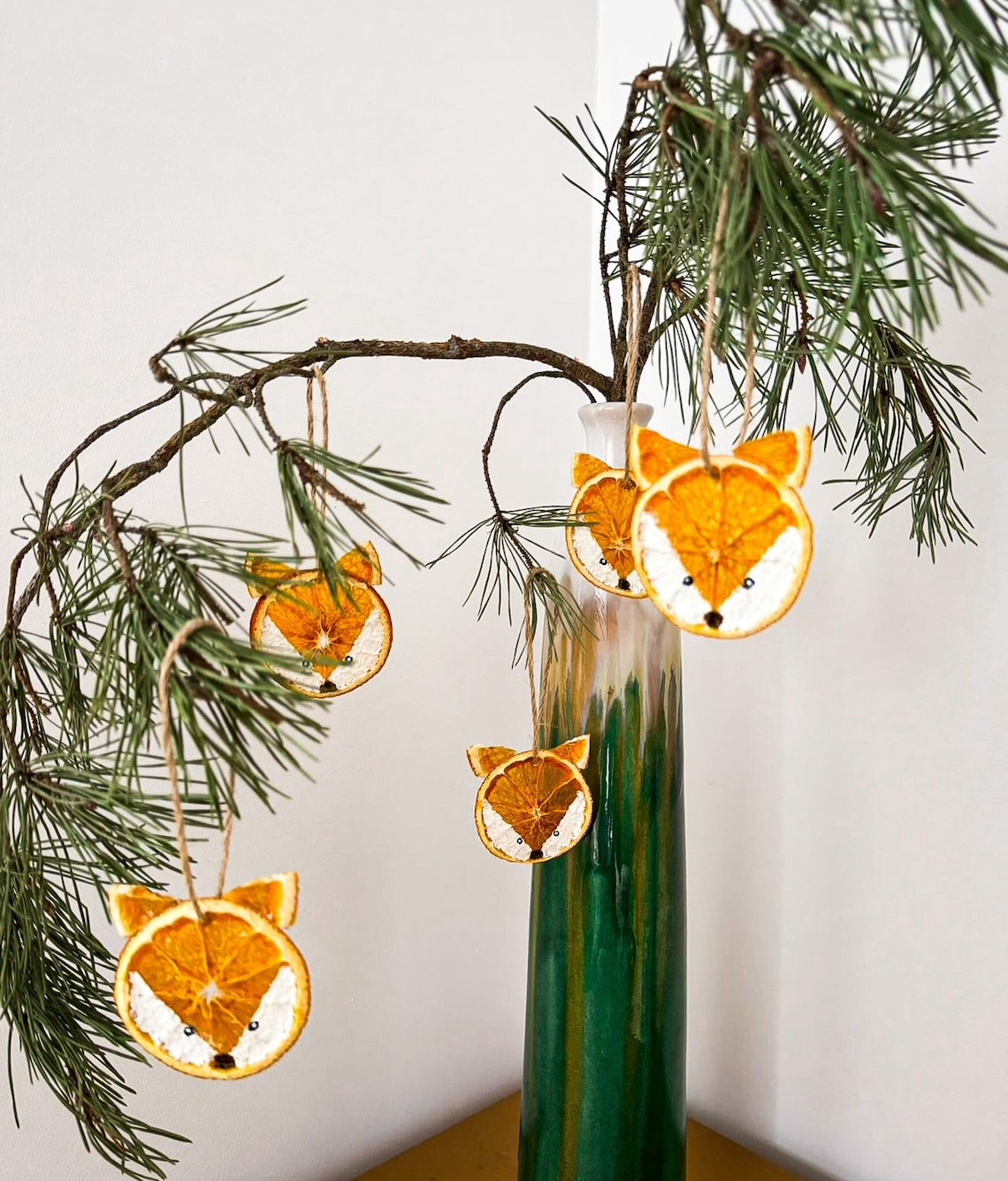 Set of 6 Dried Orange Ornaments | Christmas Tree Ornament | Funky Fox ...