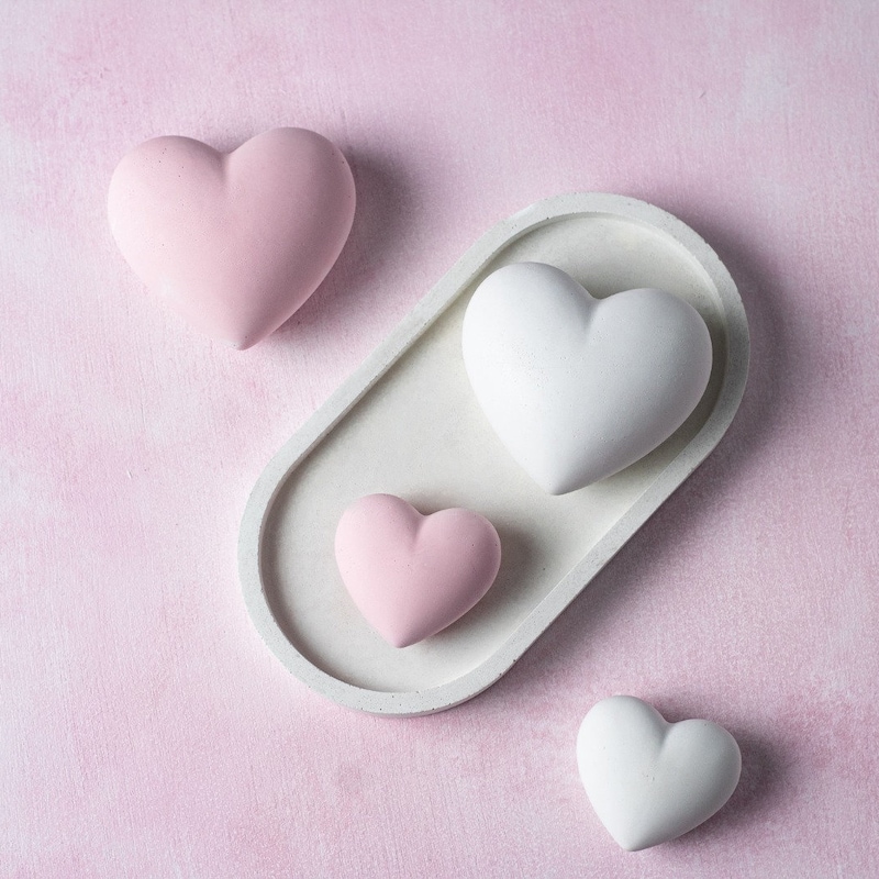 Concrete Heart - Etsy