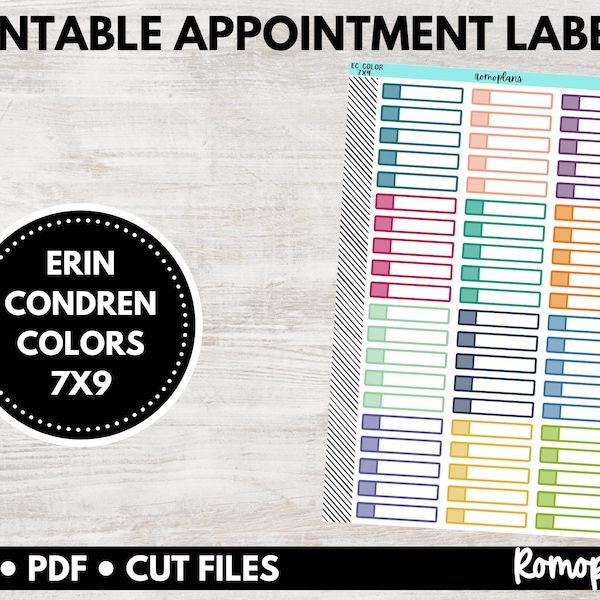 Erin Condren Colors - Etsy
