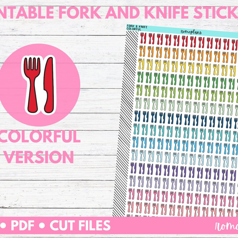 Paper Cut Fork - Etsy
