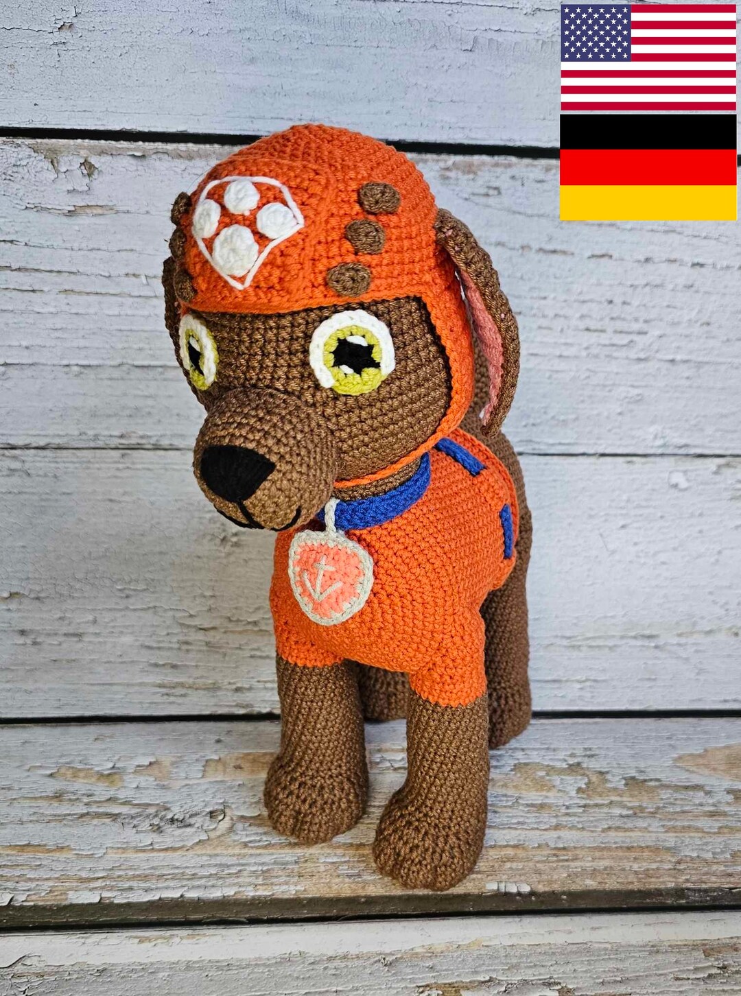 CROCHET PATTERN Zuma english and German - Etsy