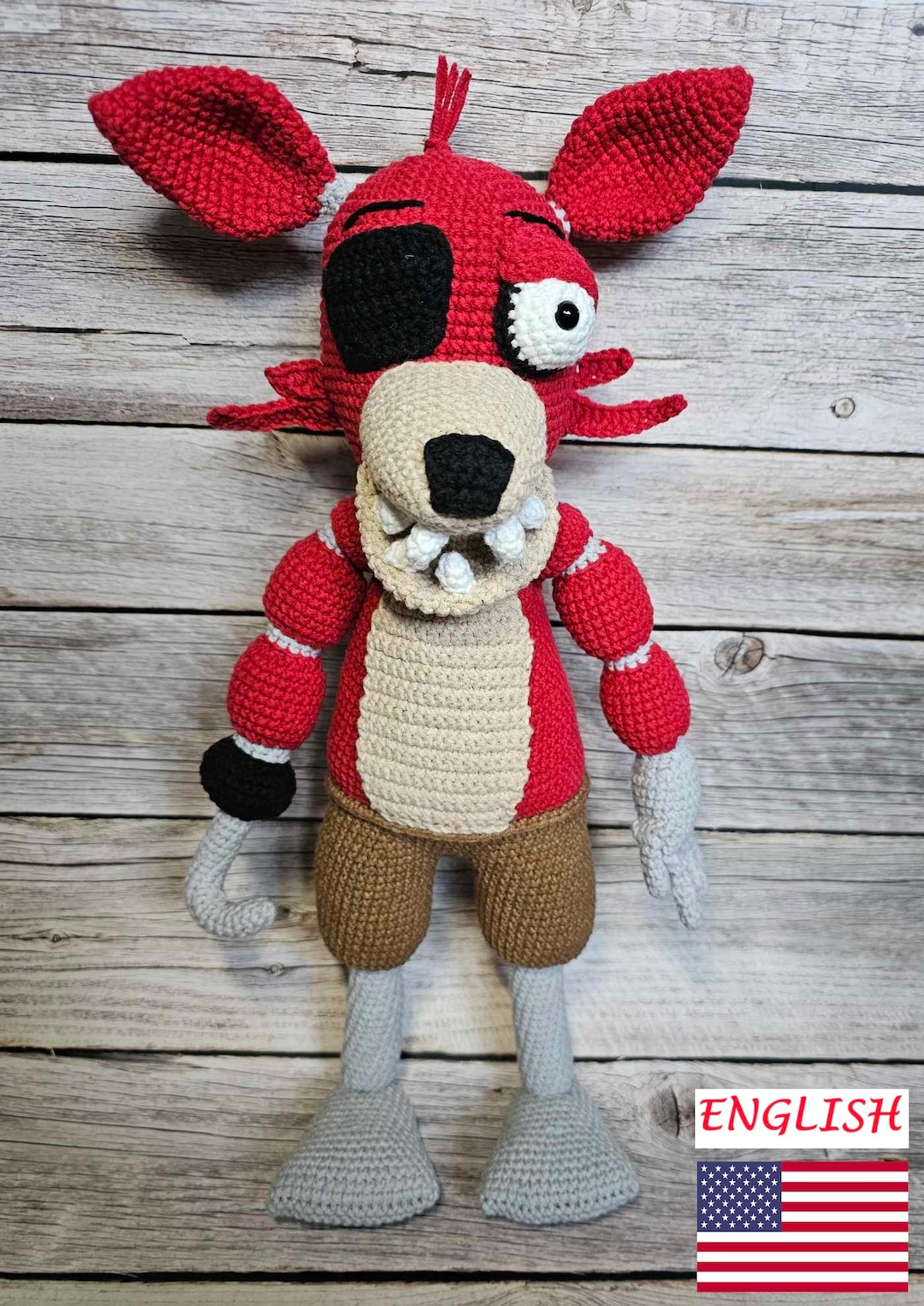 CROCHET PATTERN Foxy - Etsy