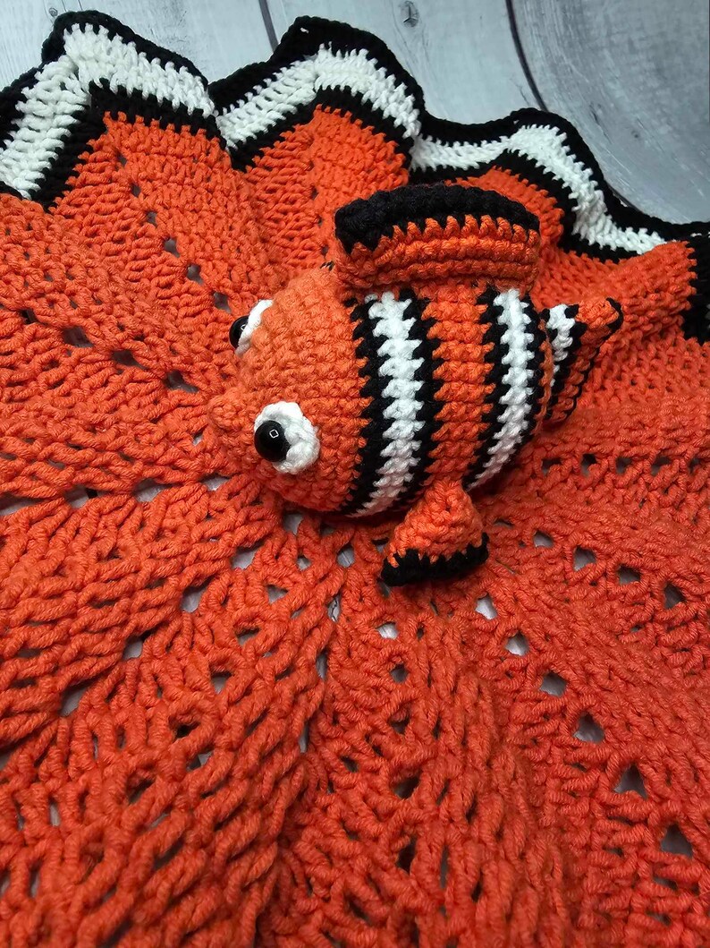 CROCHET PATTERN Fish Baby Set - Lovey and Rattle - Etsy