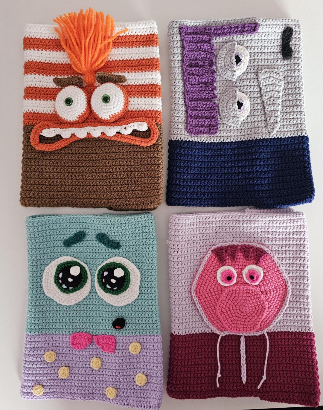 CROCHET PATTERN Journal/a5 Notebook/book Cover Anxiety, Embarrassment ...