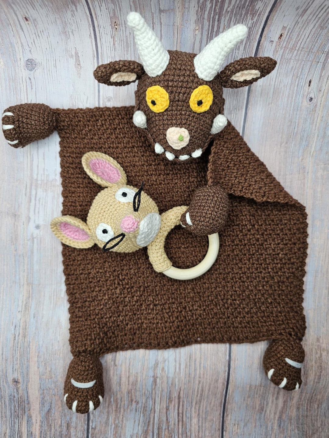 CROCHET PATTERN Gruffalo and Mouse Baby Set - Etsy