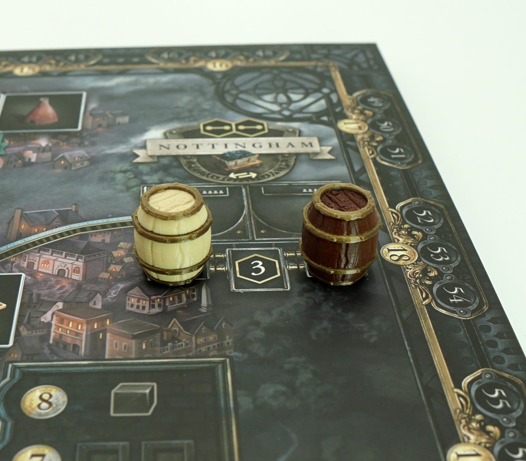Barrels - Upgraded 3D Tokens for Brass Birmingham - Etsy