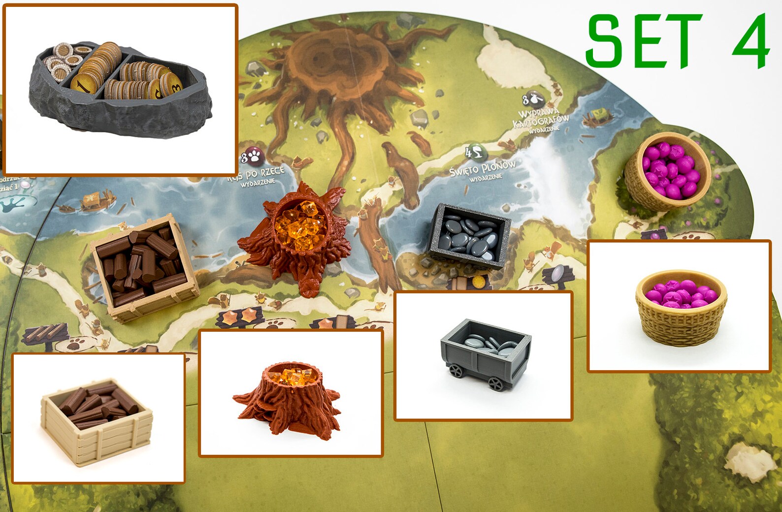 Everdell Holder for Resource and Tokens Resources | Etsy