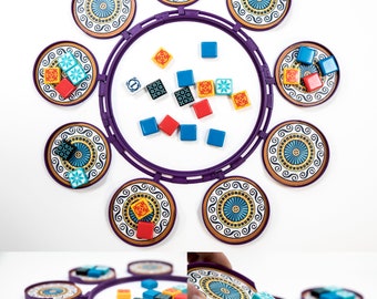 Azul/azul: Stained Glass of Sintra Factory Layout Organizer | Etsy