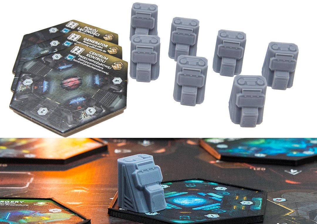 Nemesis Marker 3d Sci-fi Computer Terminals - Etsy