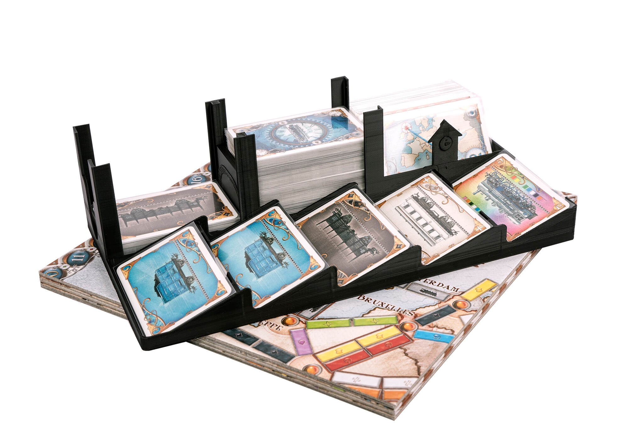 Ticket to Ride Organizer for Sleeved Cards. - Etsy
