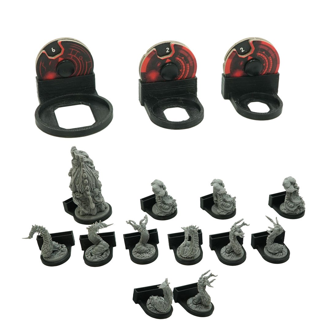 Nemesis Lockdown Chytrid – Rubber Wound Token Bases - Etsy