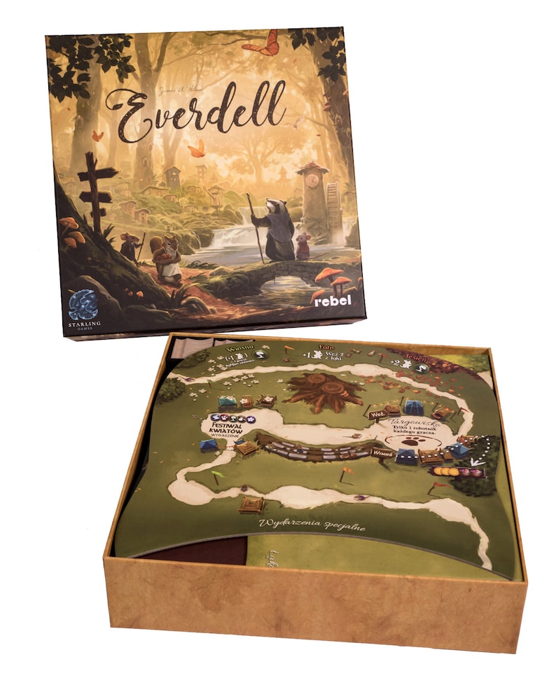 Everdell Insert Holds Large and Small Sleeved Cards All | Etsy