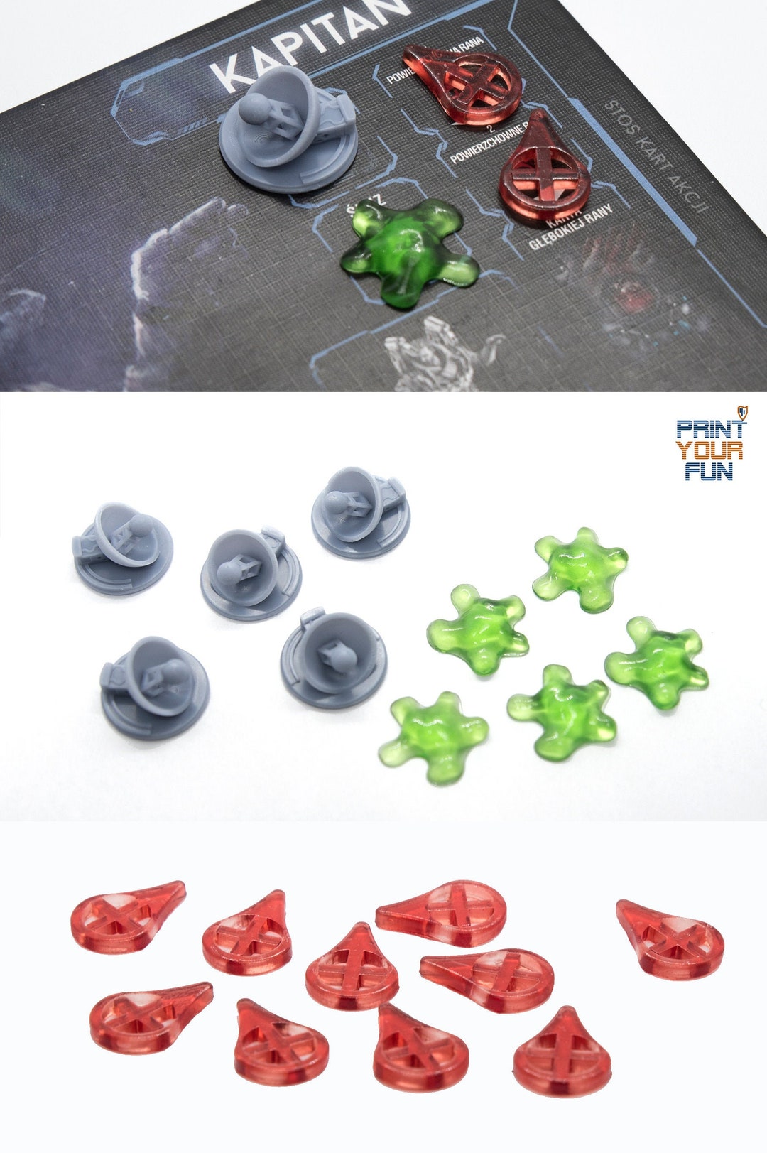 Nemesis Complete Set of Slime, Signal and Wound Markers - Etsy
