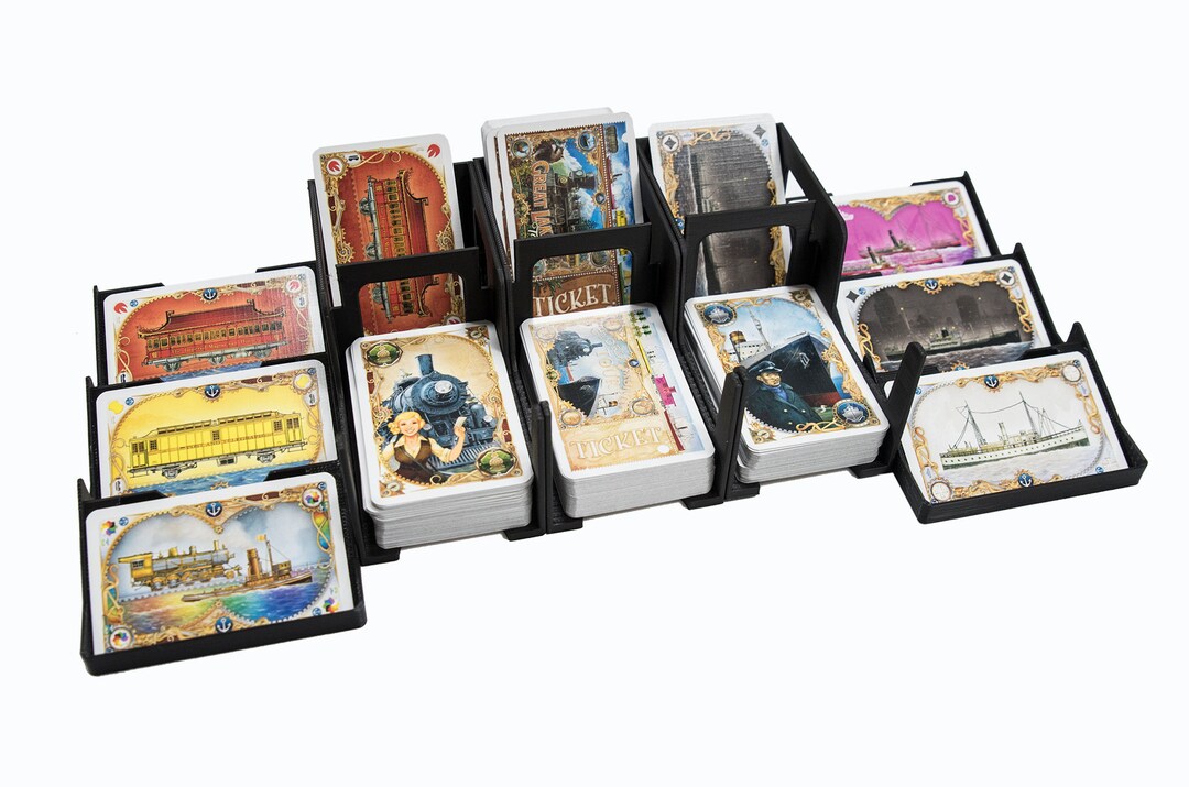 Ticket to Ride Rails and Sails and USA, Europe, 1 Color, Modular ...