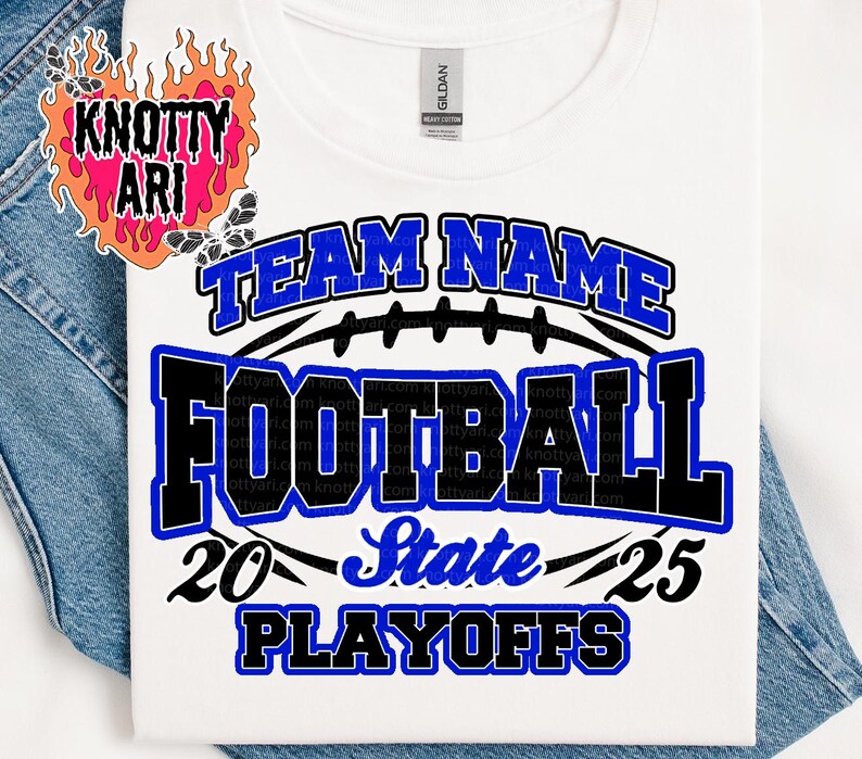 Football State Playoffs Design, Football Mascot PNG, Sublimation Custom ...
