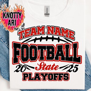 Football State Playoffs Design, Football Mascot PNG, Sublimation Custom ...