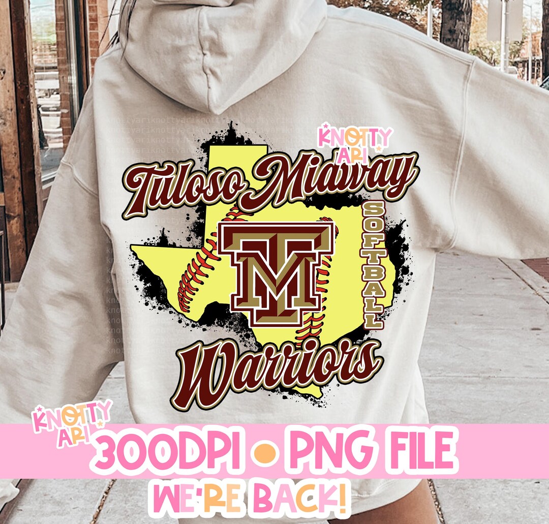Vintage Style Softball -tuloso-midway PNG - School Spirit - 2 Variations - Etsy