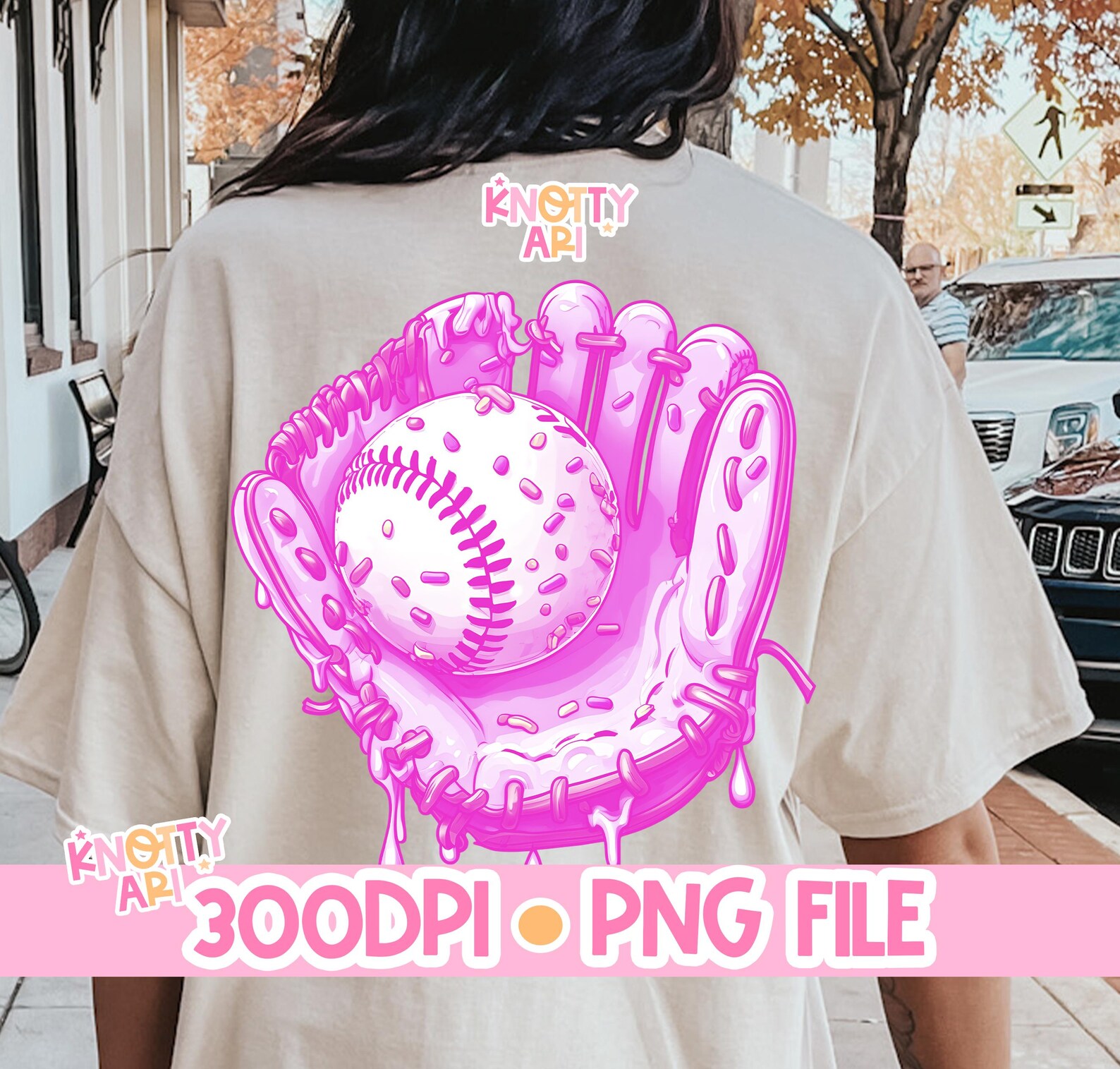 BASEBALL SOFTBALL Drip Design-png Design - Ballpark Ready - Ready to ...