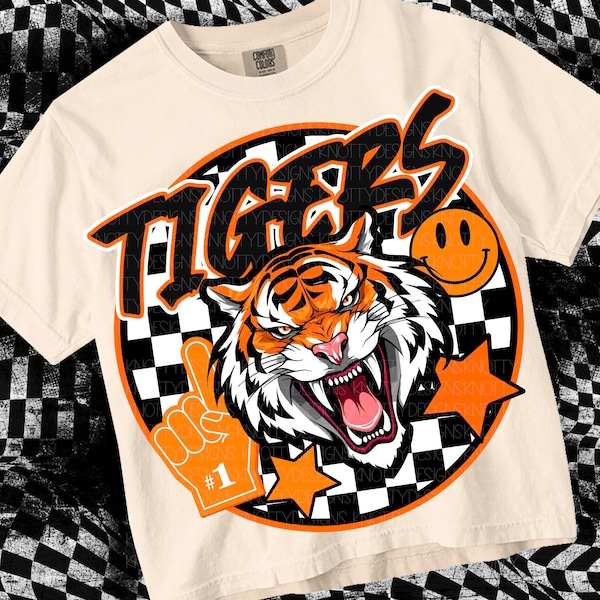 Tigers School Shirt - Etsy