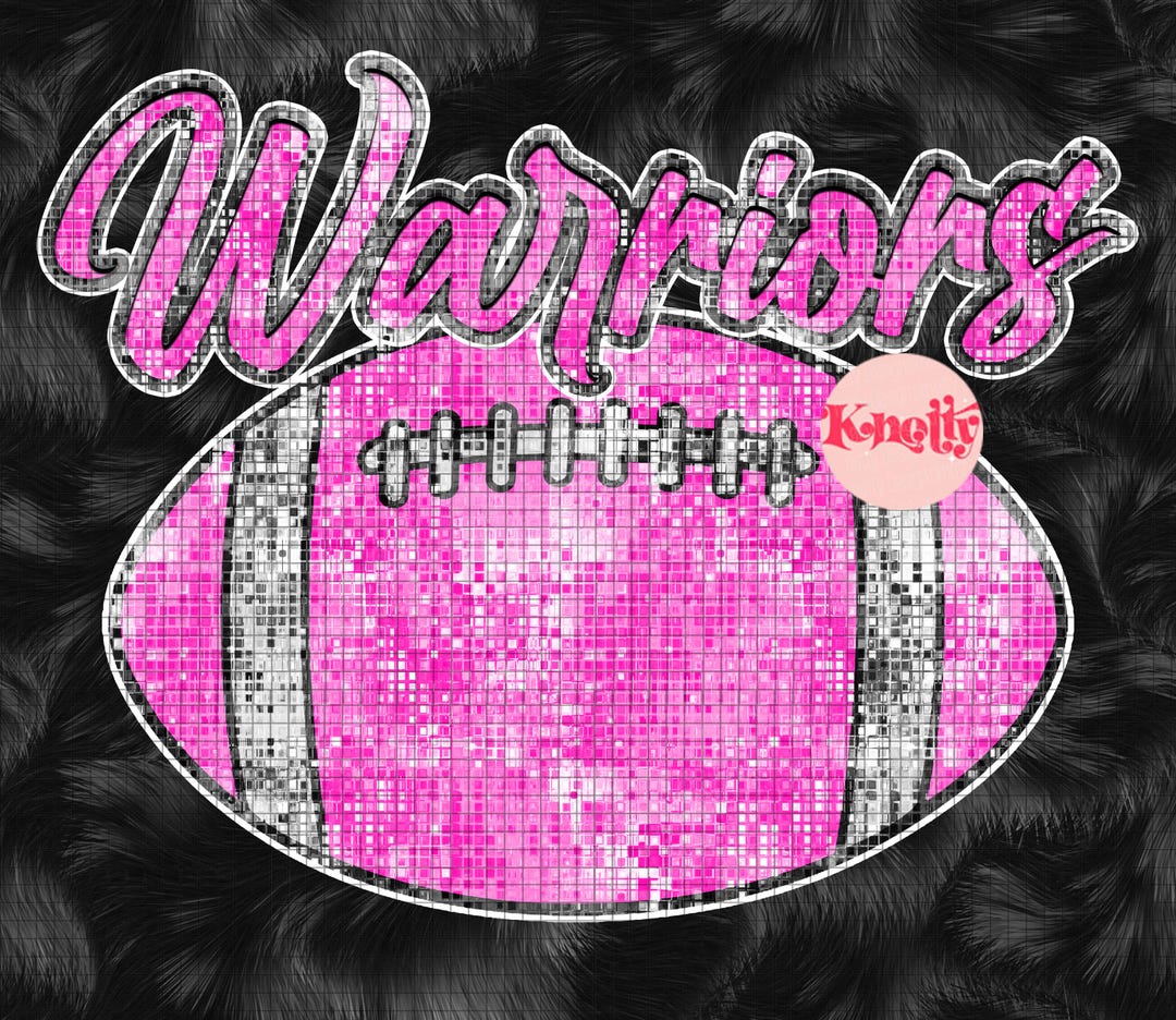 Pink Disco Preppy Mascot-warriors PNG - Etsy