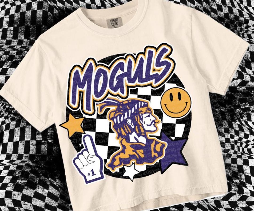 Retro Mascot moguls PNG School Spirit - Etsy